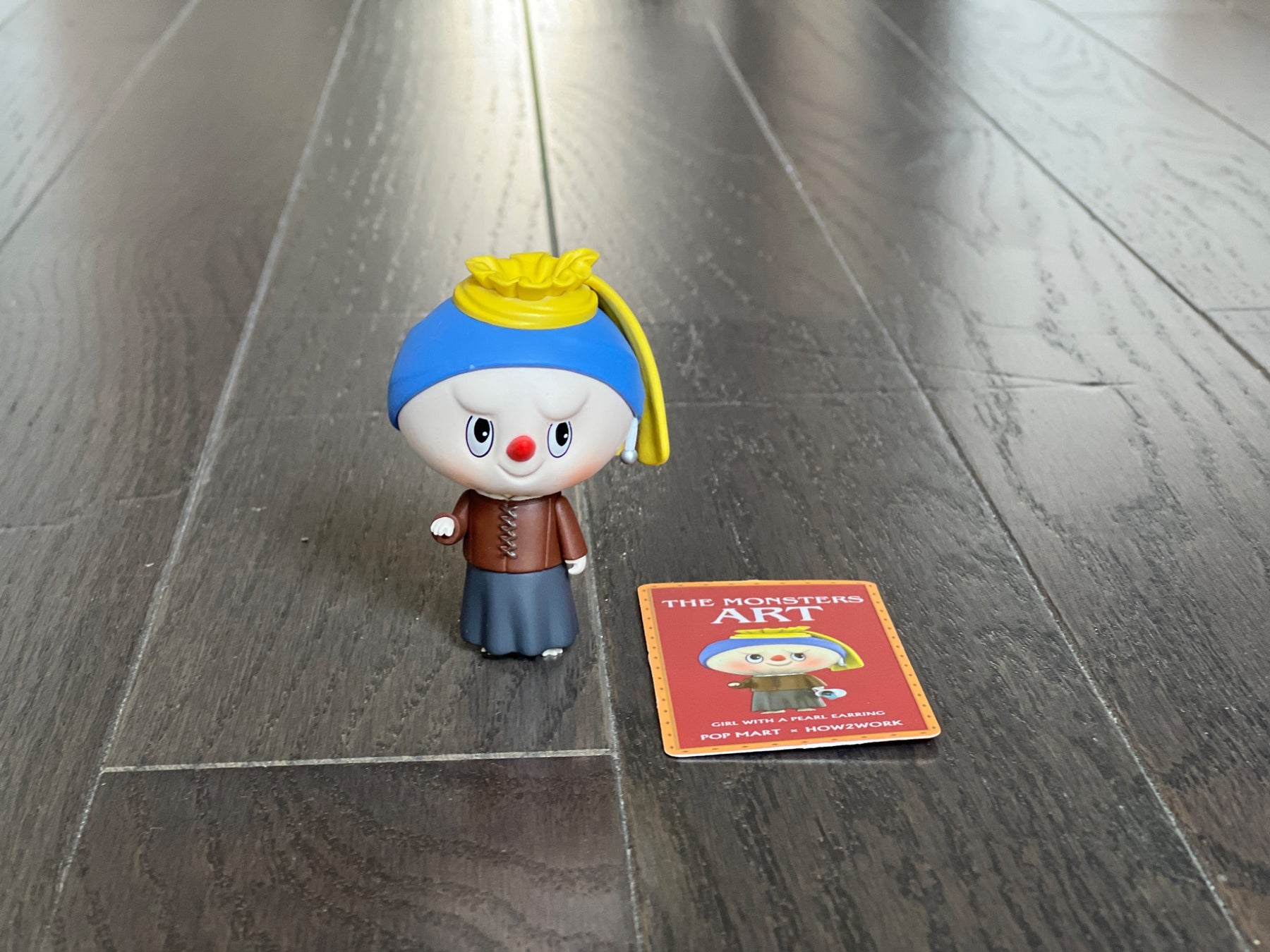 Pop Mart Labubu The Monsters Art Series Blind Box GIRL WITH A PEARL EA ...