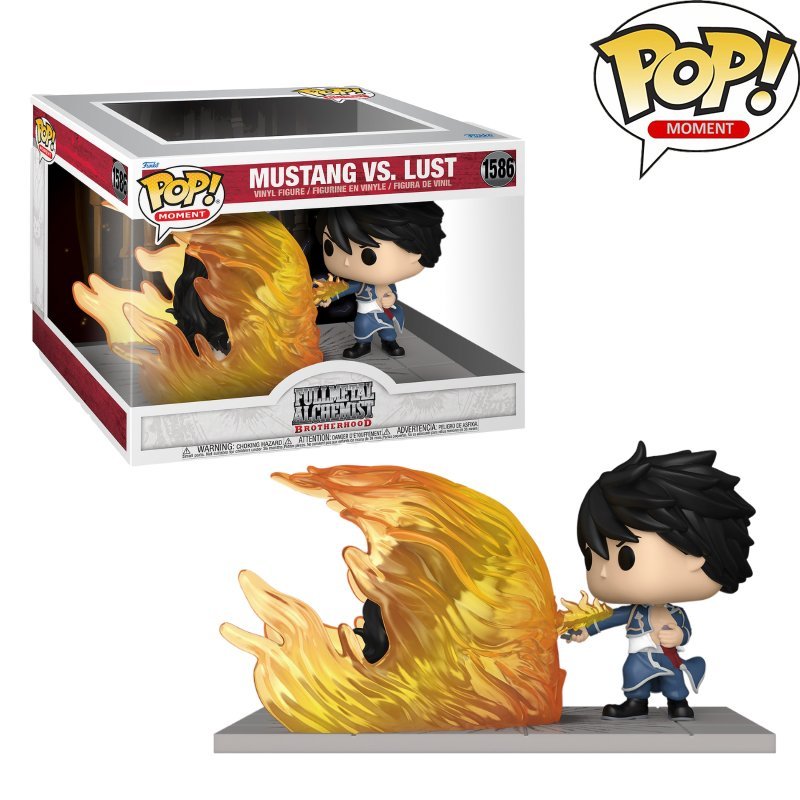 Funko POP Fullmetal Alchemist Brotherhood Mustang vs. Lust 1586 Pop Vinyl Moment
