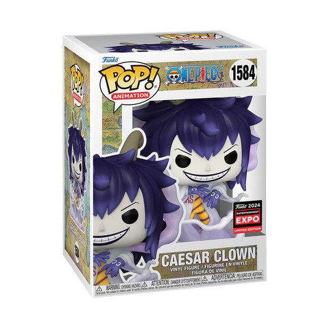 Funko POP One Piece Caesar Clown 1584 Pop Vinyl Figure Mindzai Toy Shop