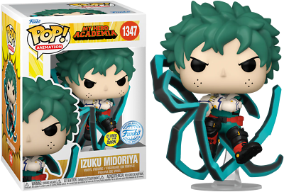 Funko POP My Hero Academia Izuku Midoriya 1347 Glow Pop Vinyl Figure