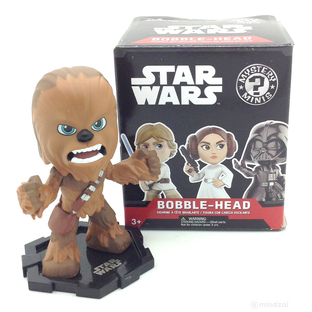 Star Wars Mystery Minis Bobble Head Toy Blind Box by Funko Chewbacca